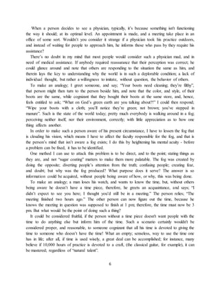 Workings of Man | DOCX | Christianity | Religion & Spirituality