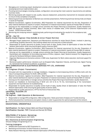 Perwez's Resume | PDF