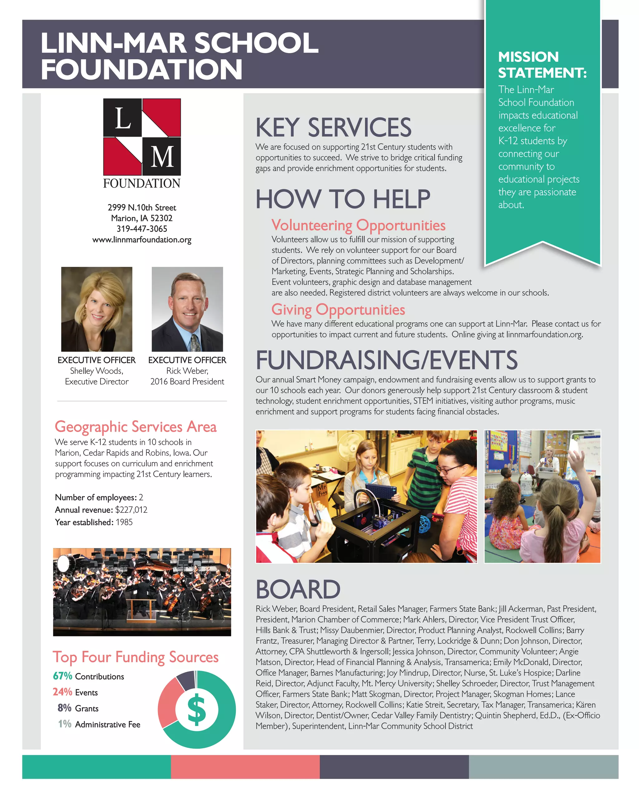 Linn-Mar School Foundation | PDF