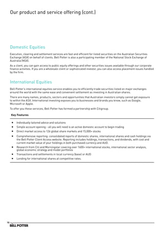 Bell Potter GT NS Capability Statement | PDF