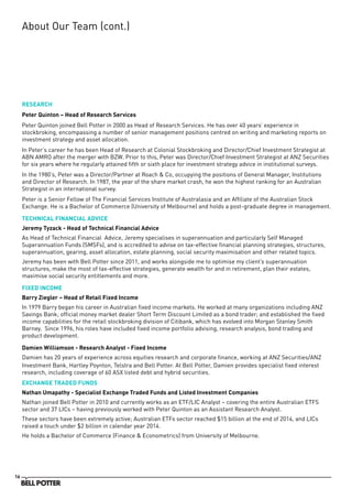 Bell Potter GT NS Capability Statement | PDF