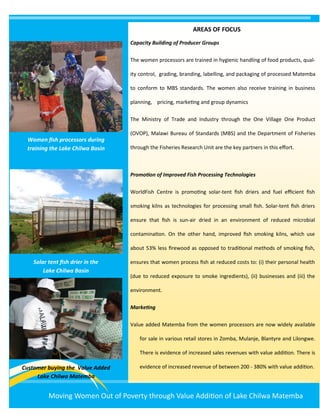 Matemba Value Addition Brochure Publication | PDF