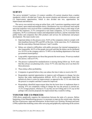 Covarrubias et al. 2016 - VSM for Improving the Certificate of Occupancy Process in Real Estate ...