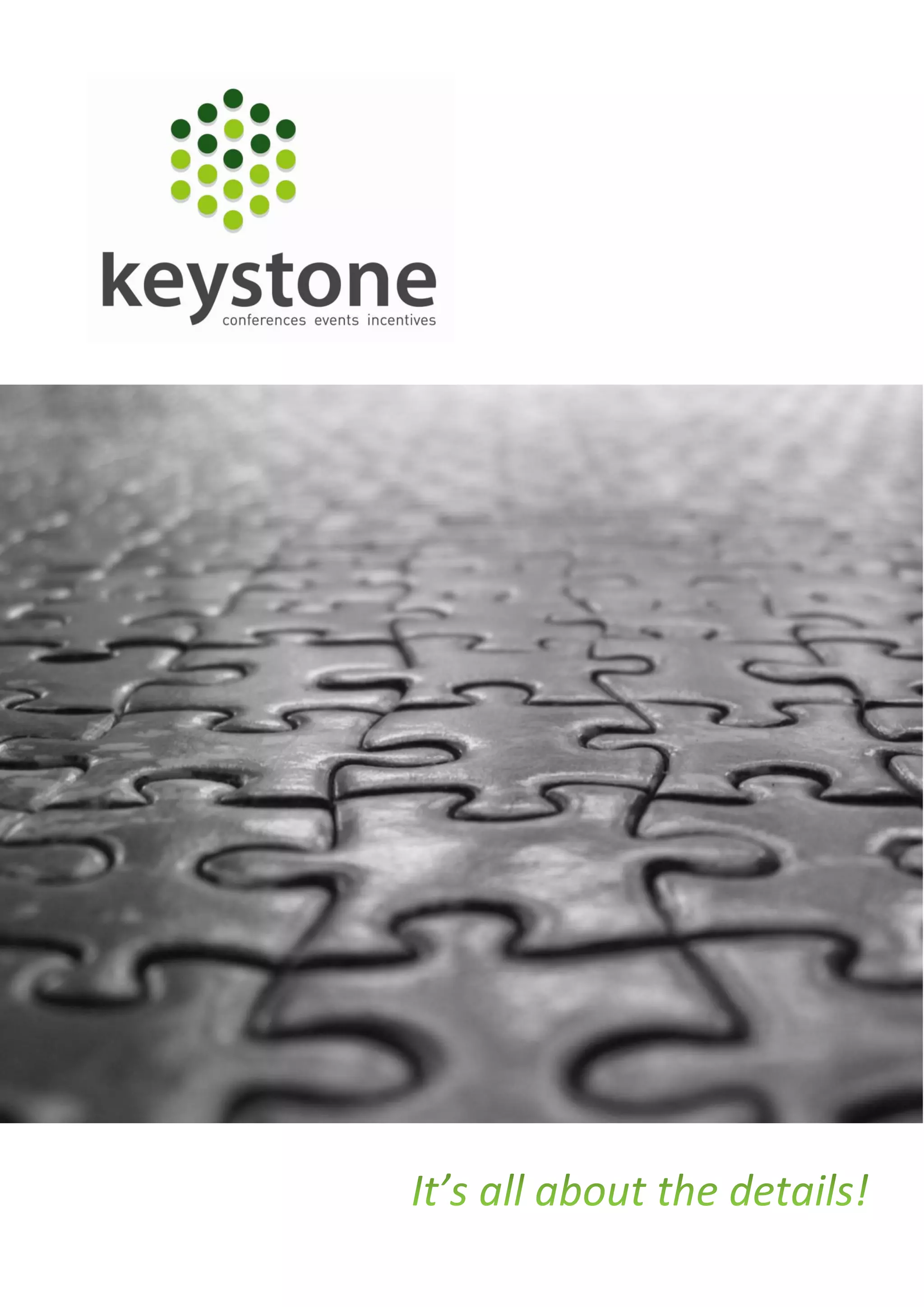 Keystone Conferences & Events Presentation (BL060616) | PDF