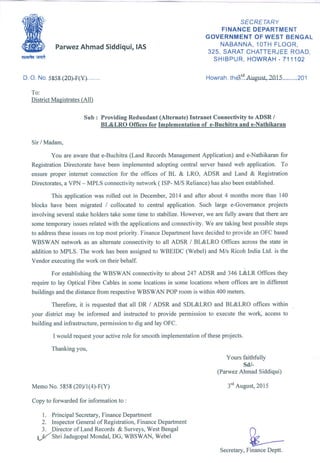 Finance Secretary Letter | PDF | Business Accounting & Finance | Business