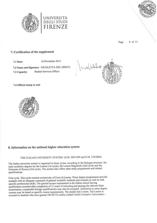 University certificate | PDF
