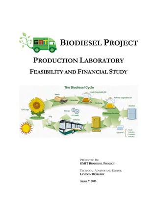 GMIT-Biodiesel-Pro-Forma-Scale50L_02 | PDF | Agriculture | Industries