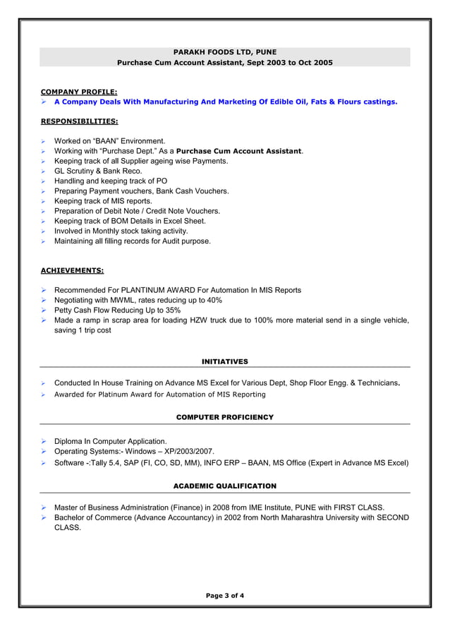Ulhas_Resume | PDF