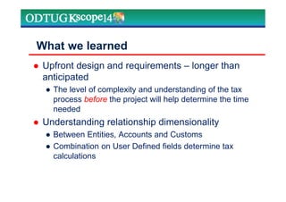 KScope14_MMalandra_HyperionTaxProvision | PDF