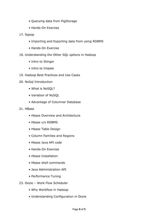 Hadoop_Architect__eVenkat | PDF