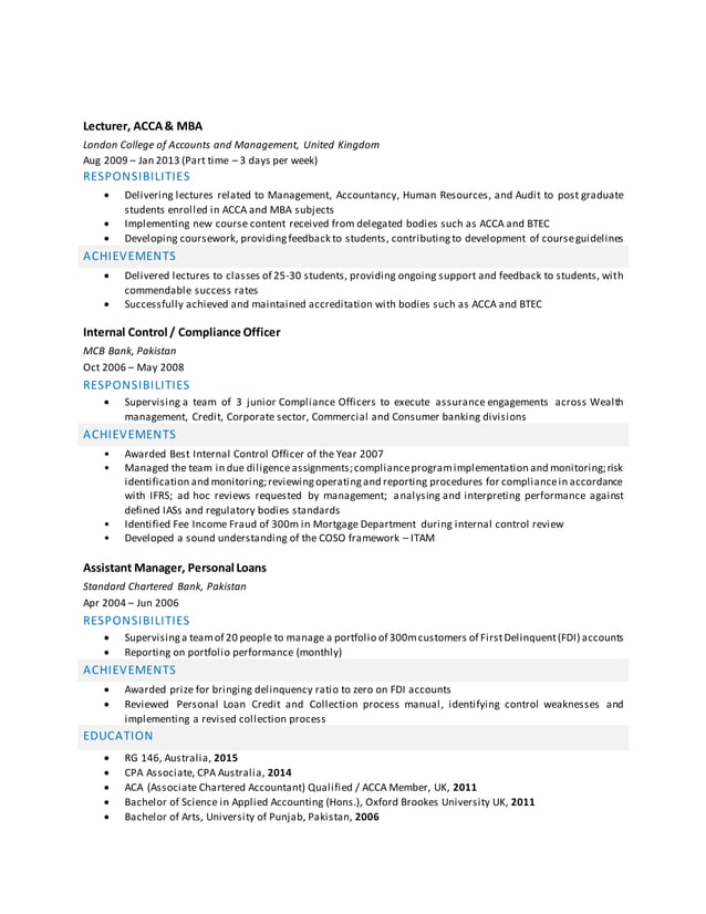 Asma Safdar - CV (2) | PDF