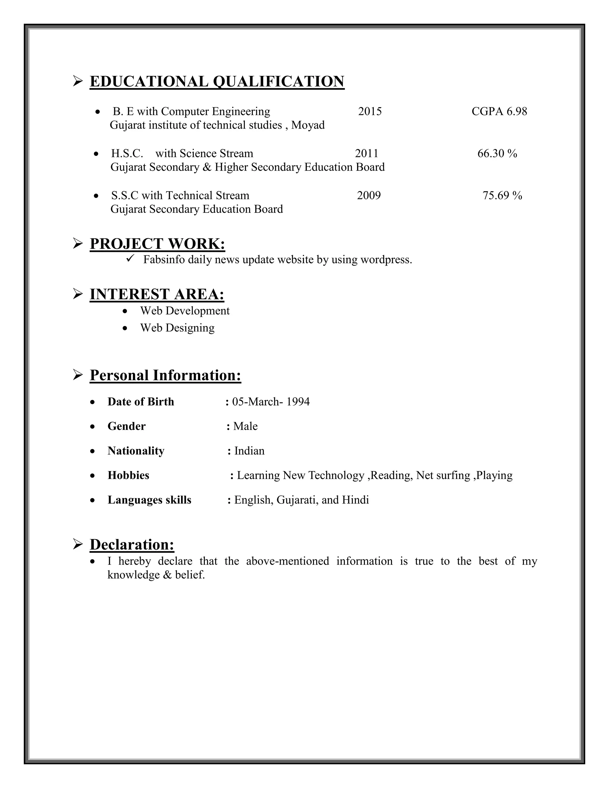 resume_nirav | PDF