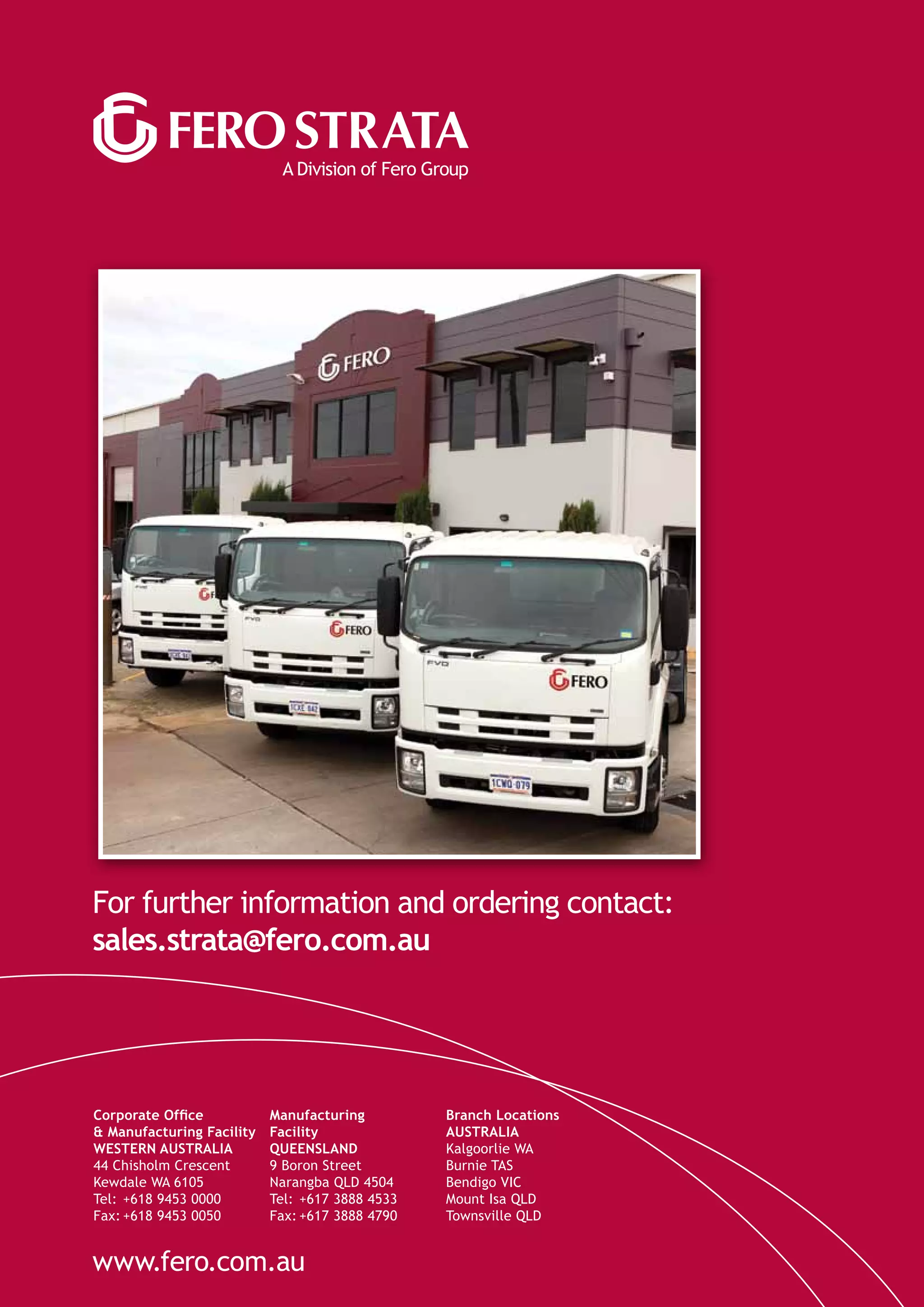 Fero Strata product brochure 2013_strata mesh brochure | PDF