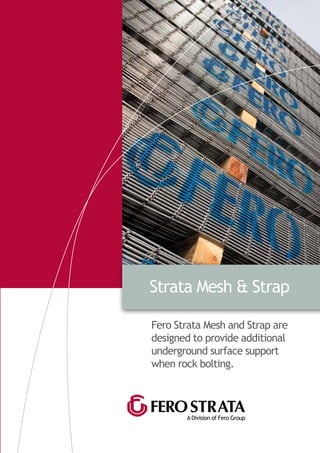Fero Strata product brochure 2013_strata mesh brochure | PDF
