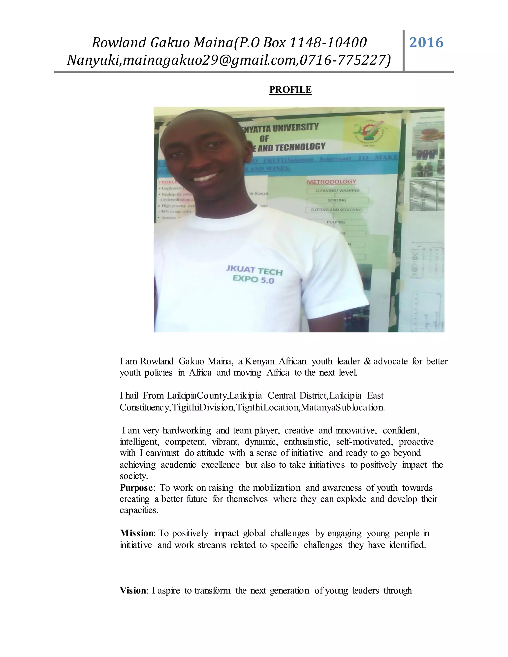 Rowland Profile | PDF