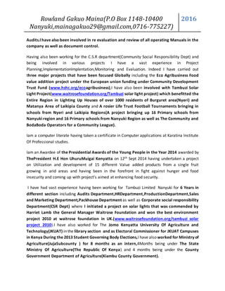 Rowland Profile | PDF