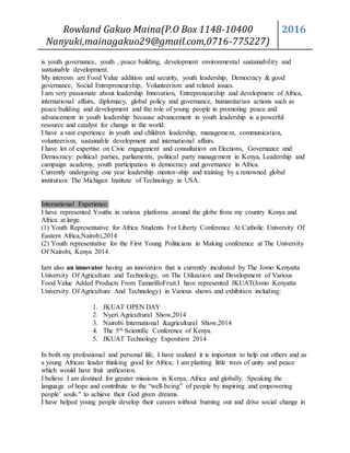 Rowland Profile | PDF