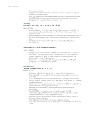 Sarah. Zuckerman.Resume.April.2016