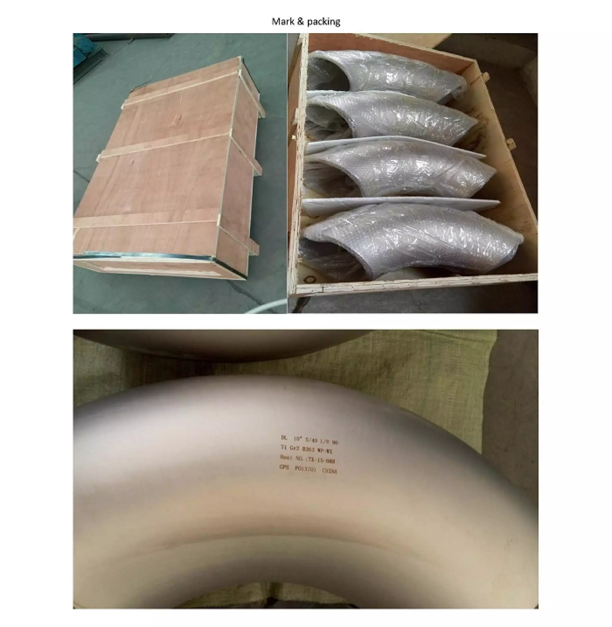 TITANIUM WELDED 90 ° Ti LR ELBOW inspection | PDF