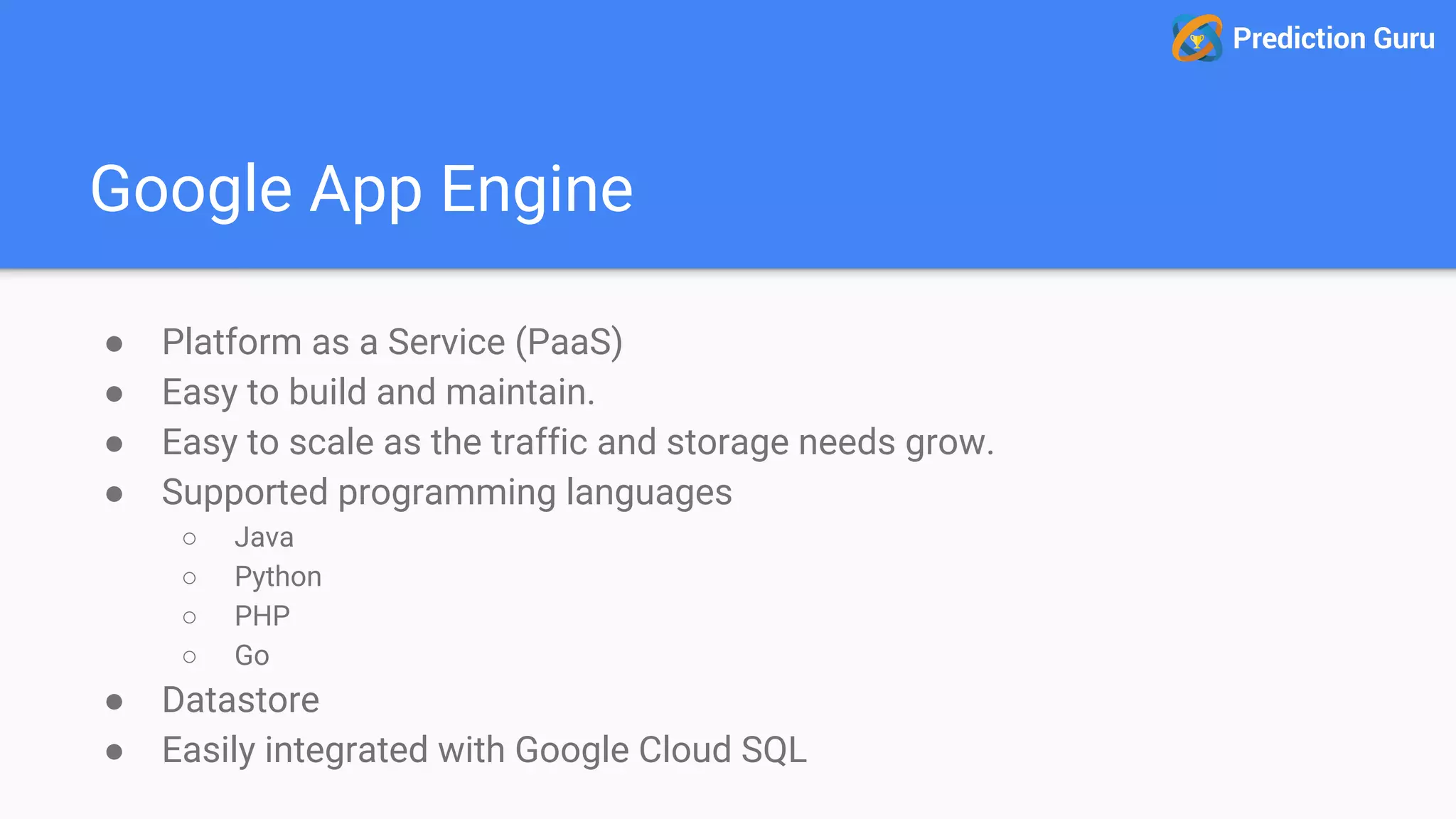 Build Android App using GCE & GAE | PPT