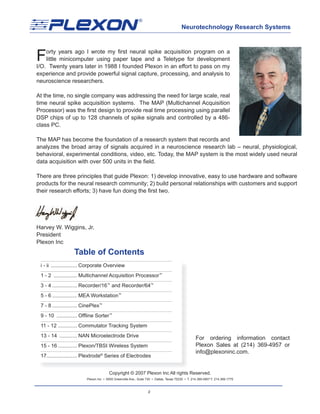 Plexon Capabilities | PDF | Digital Audio | Computer Software and ...