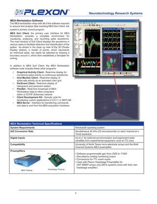 Plexon Capabilities | PDF | Digital Audio | Computer Software and Applications