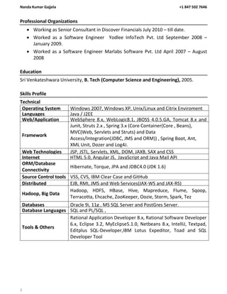 Nanda_Kumar_9_Yrs_Java_Hadoop | PDF