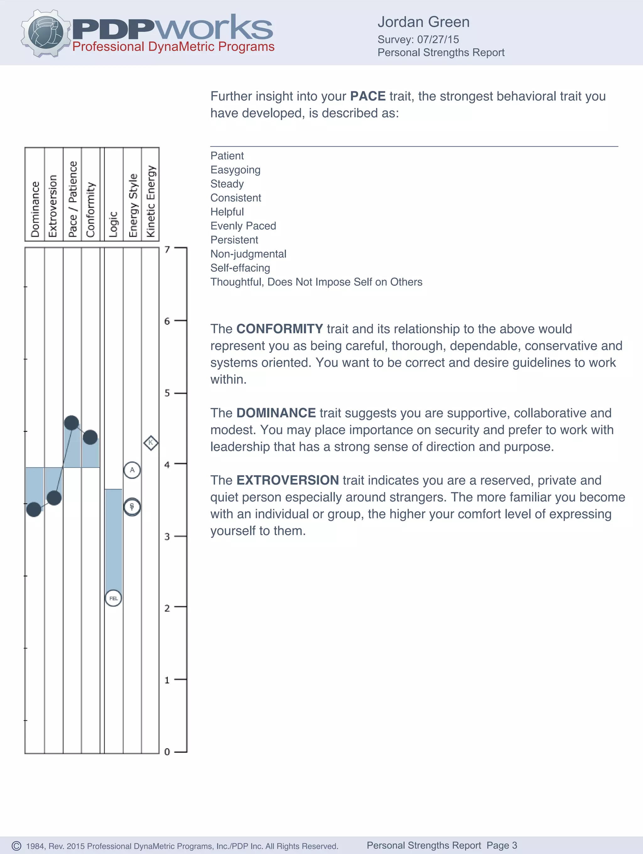 PersonalStrengthsReport | PDF