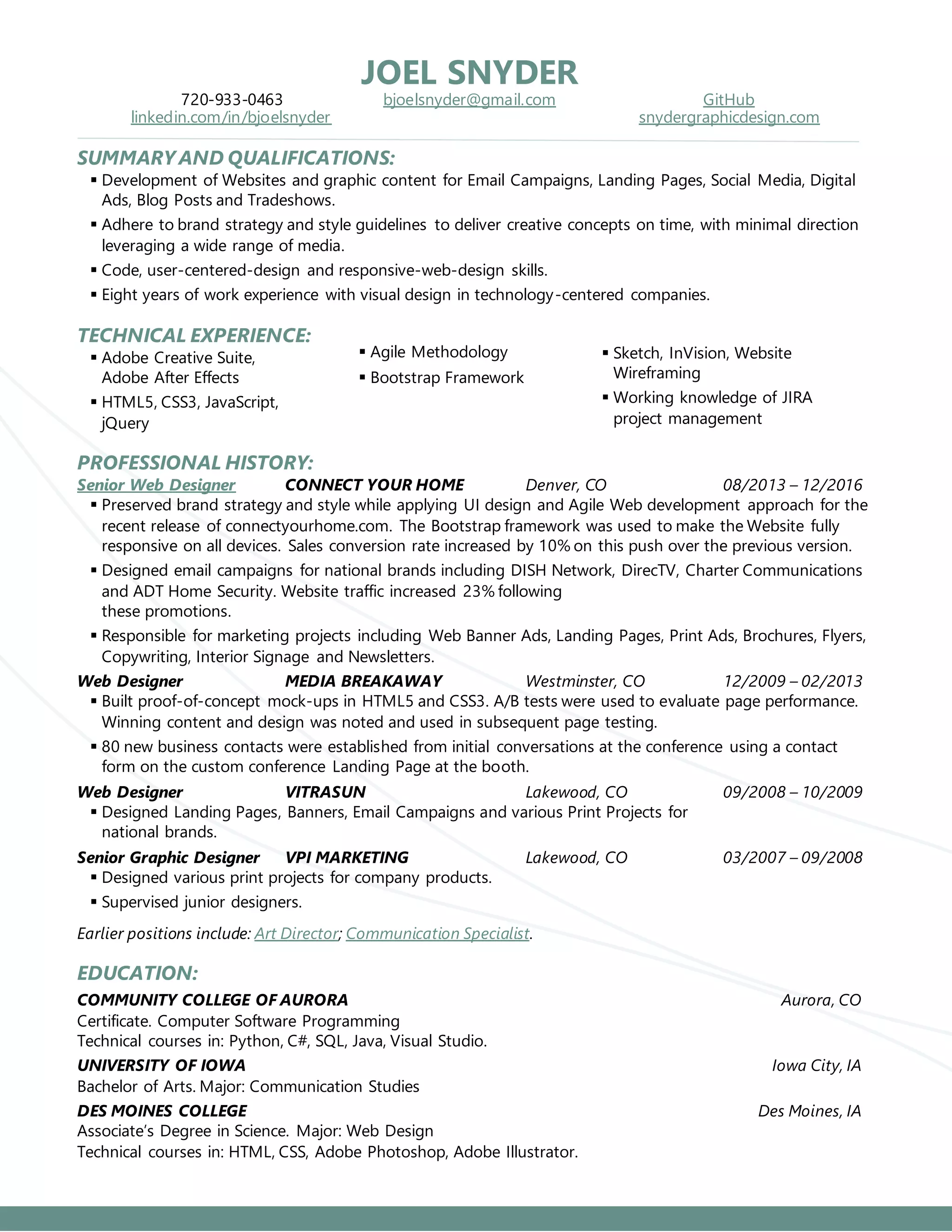 JoelSnyderResume | DOCX