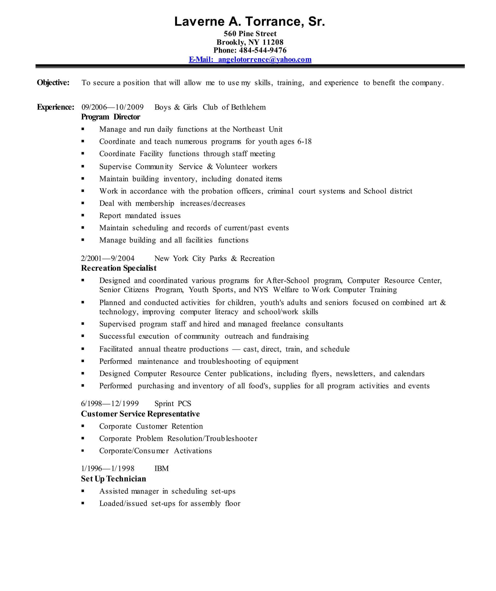 Laverne Resume-4 | DOCX