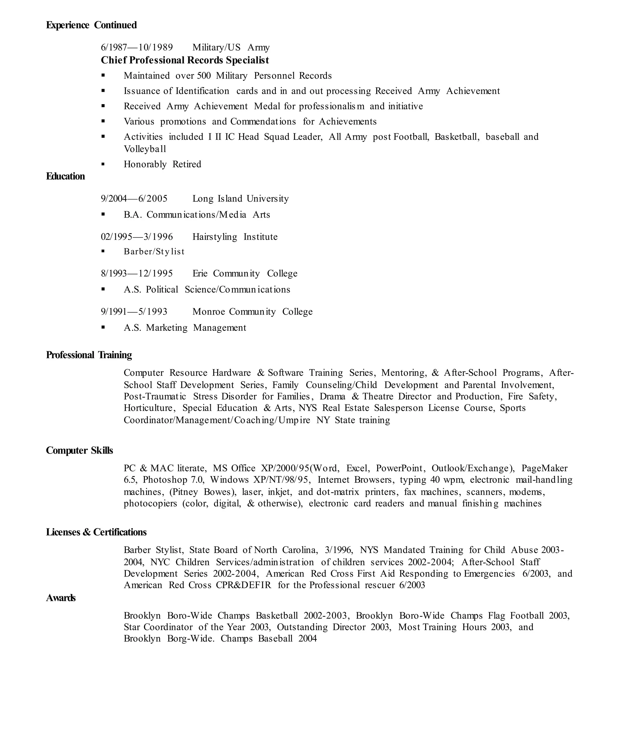 Laverne Resume-4 | DOCX