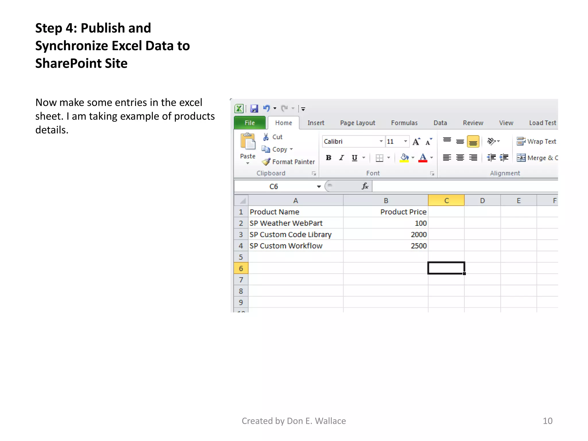 How to Synchronize Excel with SharePoint Online | PPTX