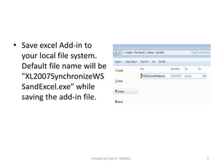 How to Synchronize Excel with SharePoint Online | PPTX