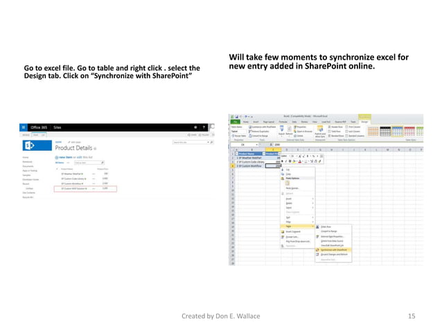 How to Synchronize Excel with SharePoint Online