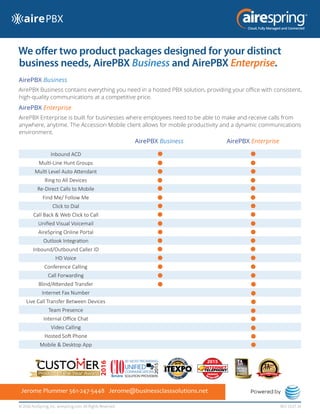 AirePBX-One-Sheet | PDF