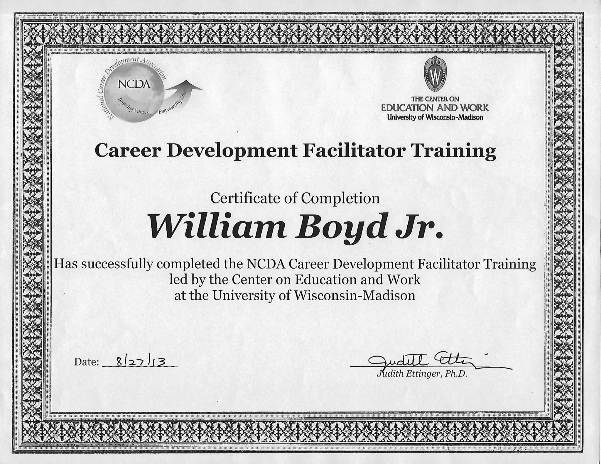 CDF Certificate | PDF