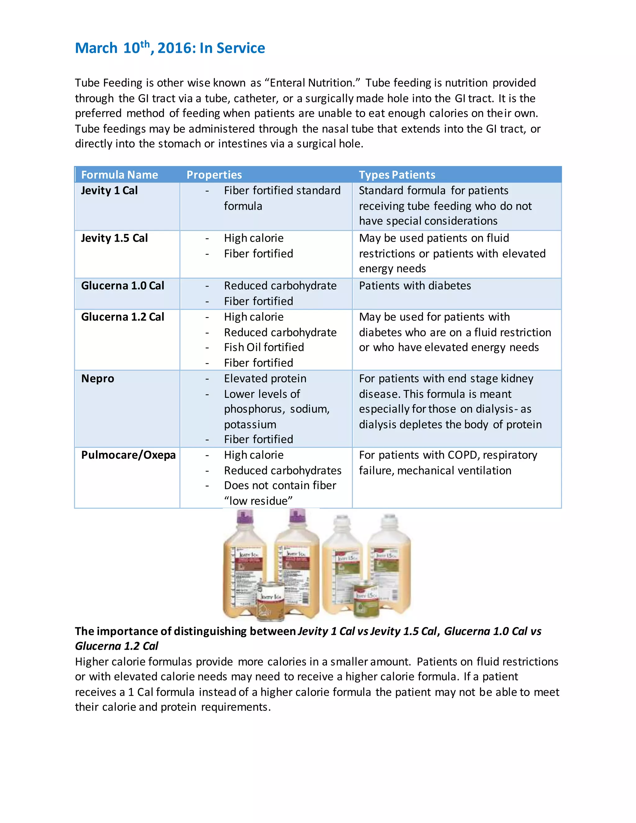 Oral Supplements | DOCX