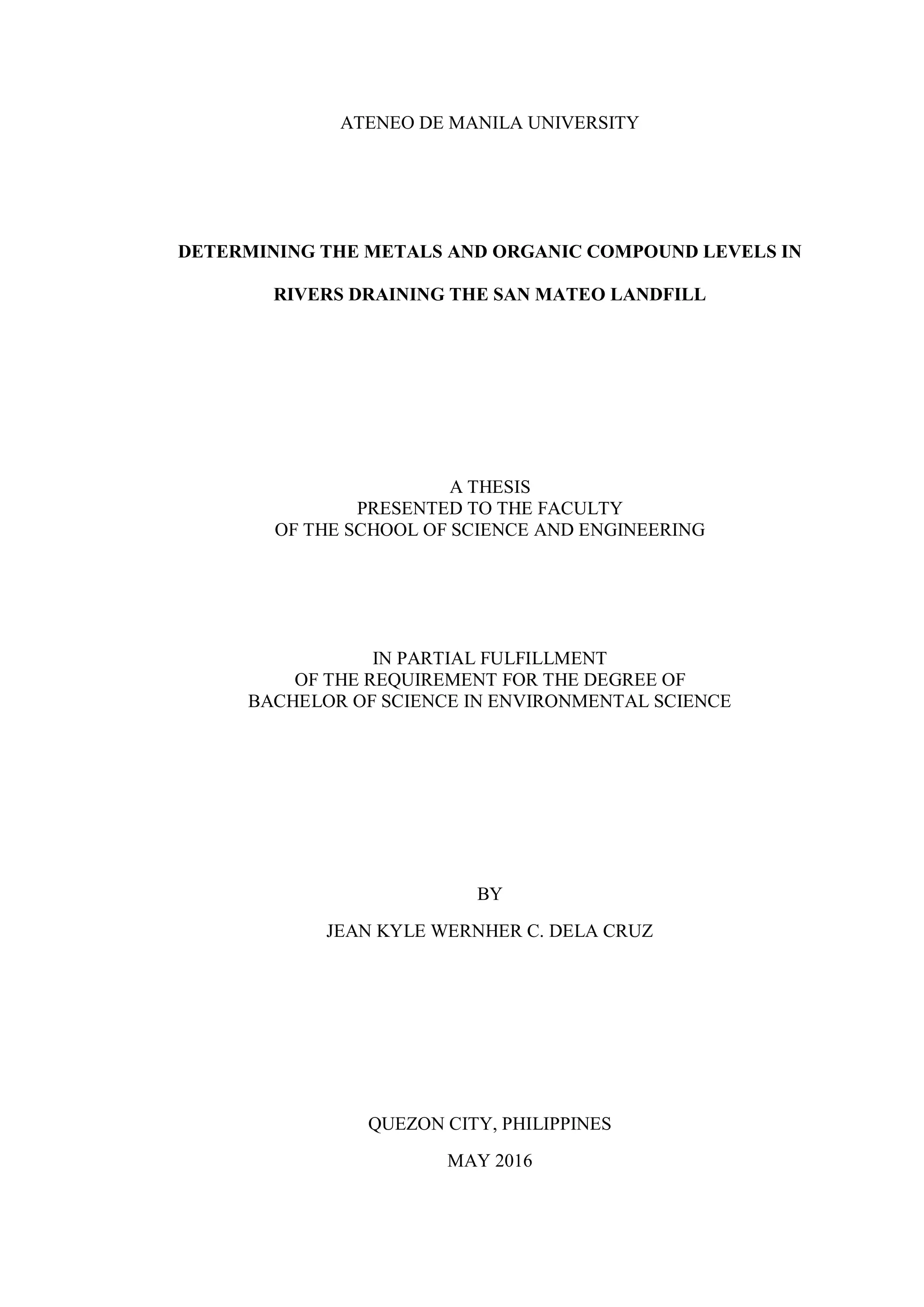 Thesis Manuscript_THE END | PDF