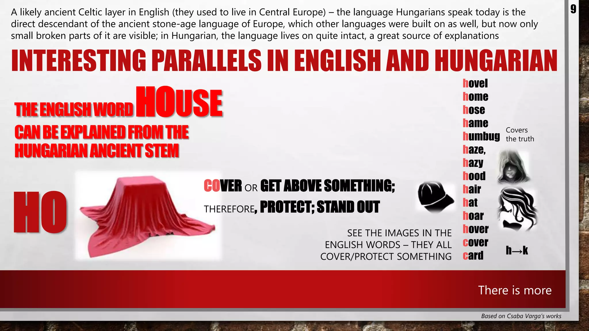 An Ancient Hungarian Layer in the English Language | PPT