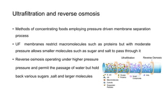 EVAPORATION AND CONCENTRATION OF FOOD.pptx