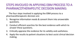 Evidence based medicine | PPTX