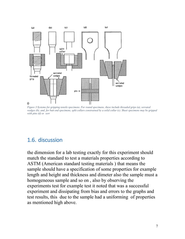 Sample preparation for tensile test 2 | PDF