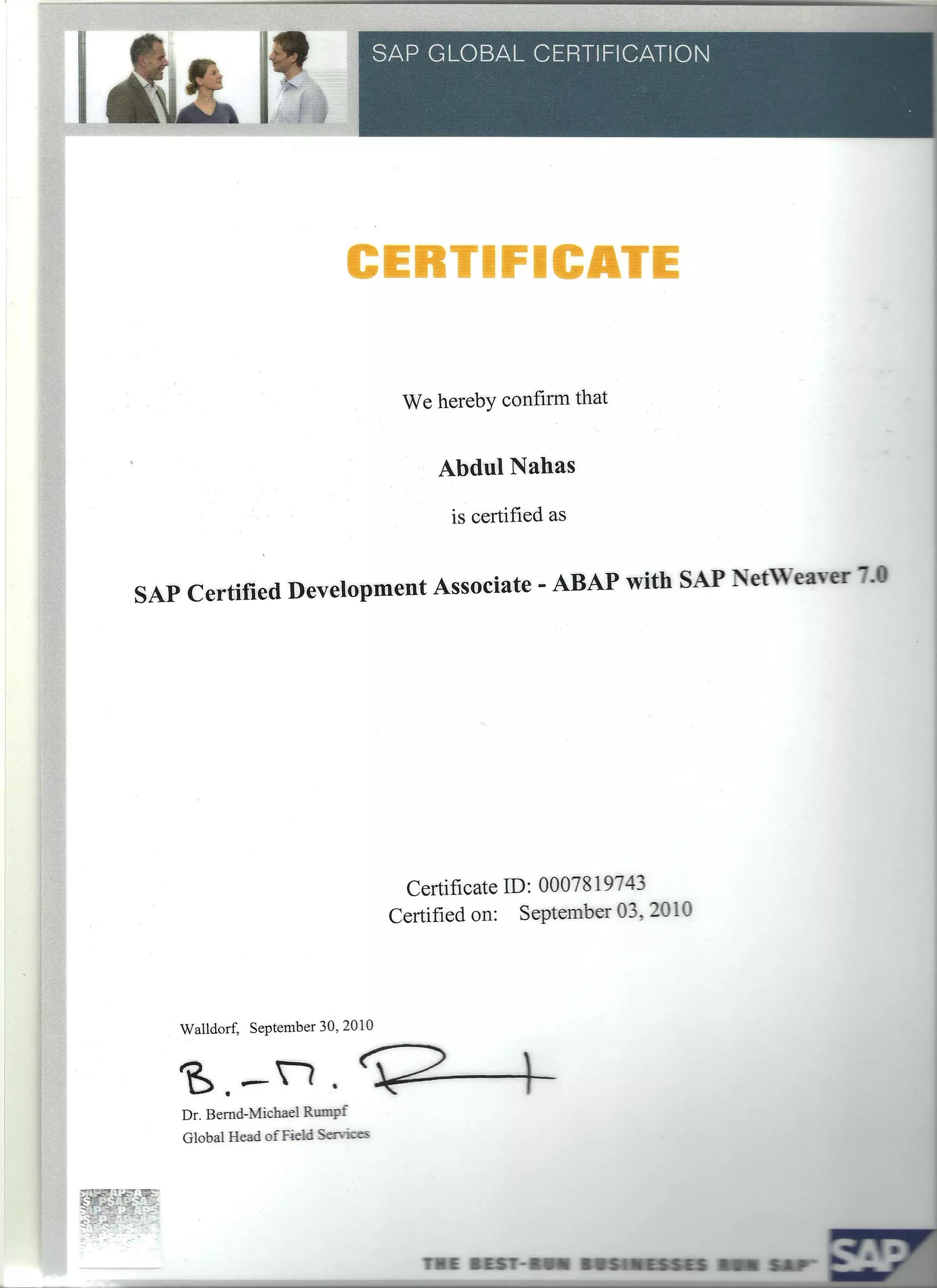 ABAP Certification | PDF