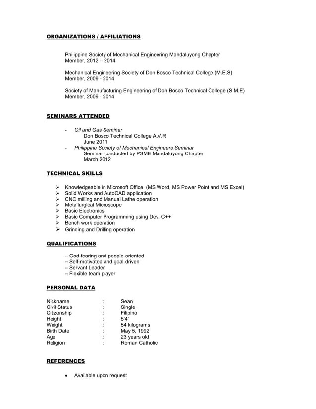 curriculum vitae - sean tutaan | PDF