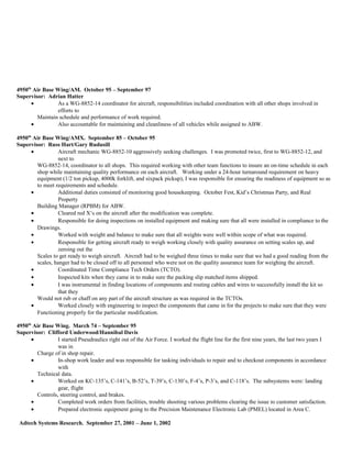 Terry's Resume 5 (003) | DOC