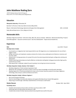 Matt Zern Resume | DOCX