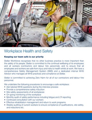 Stellar Workforce Brochure Australia - E Version | PDF | Human ...