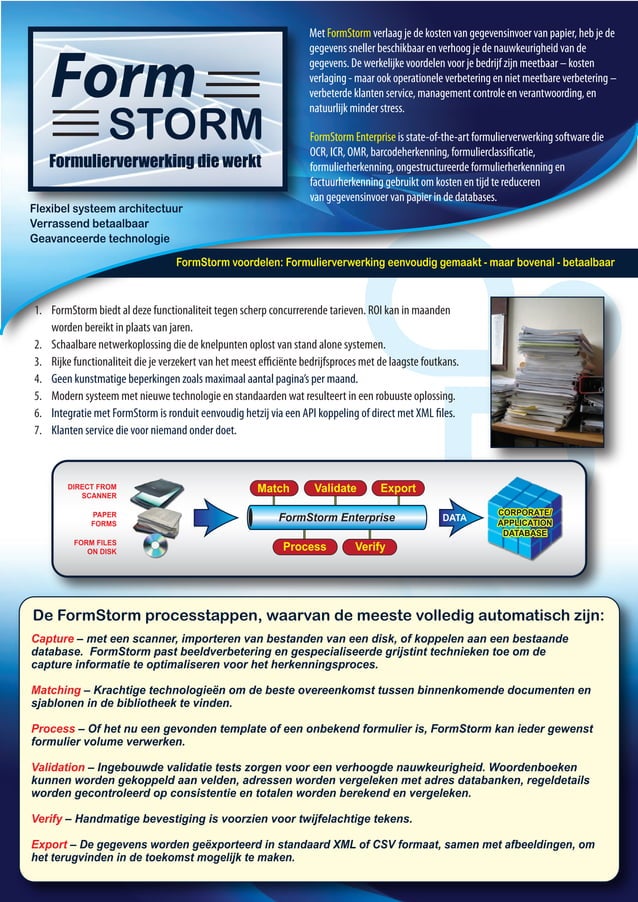FormStorm Datasheet-NL | PDF