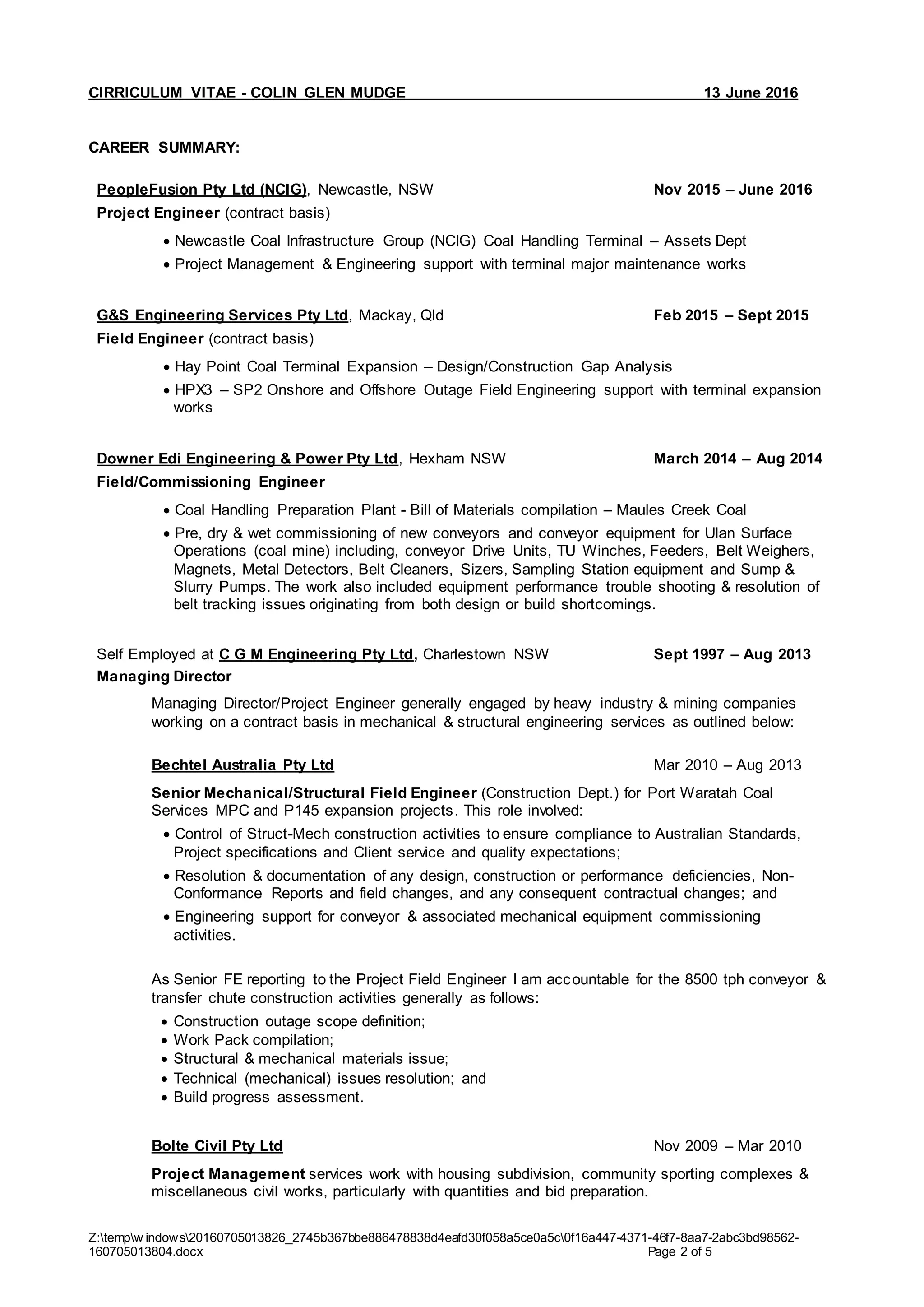 RESUME June16 | DOCX