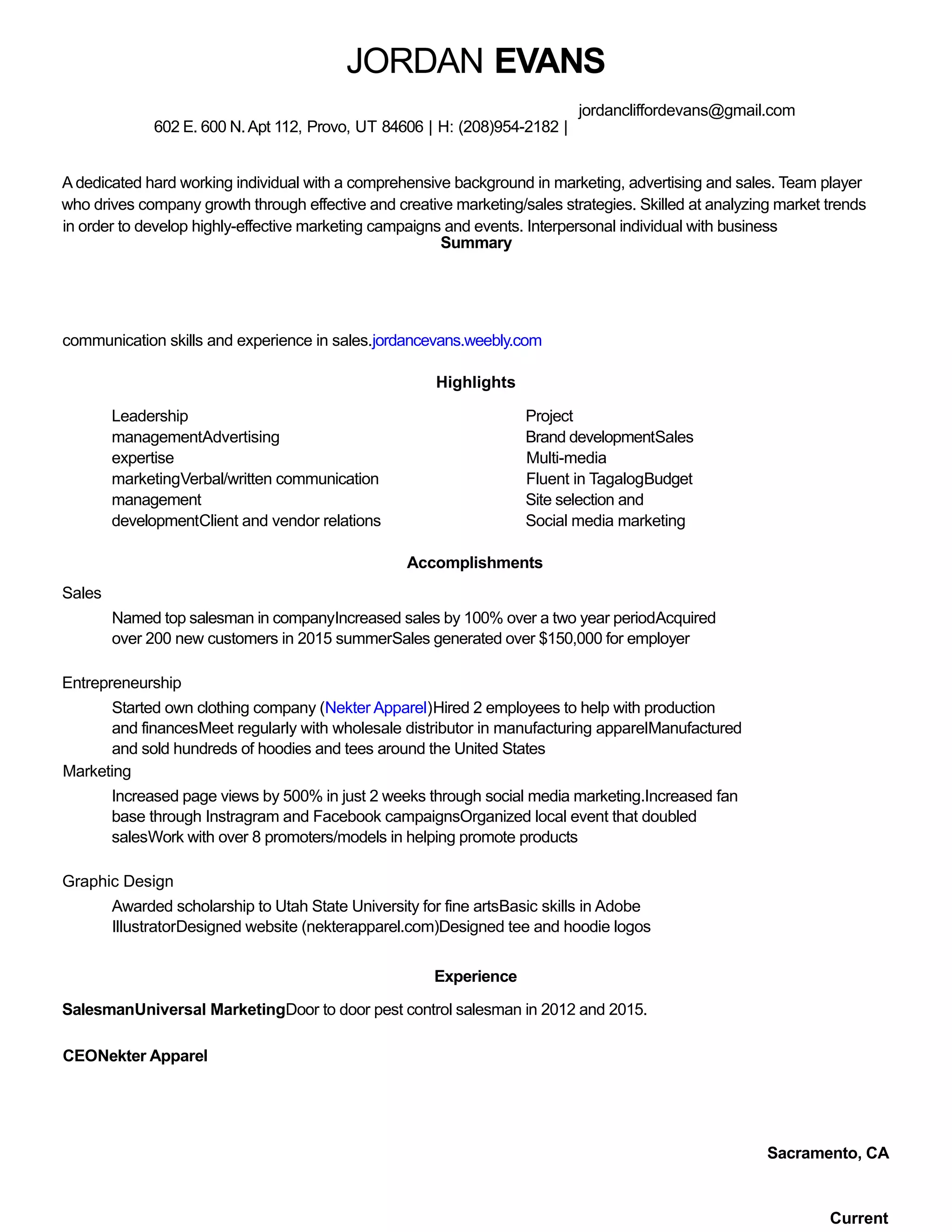 Jordan Evans Resume 1.docx